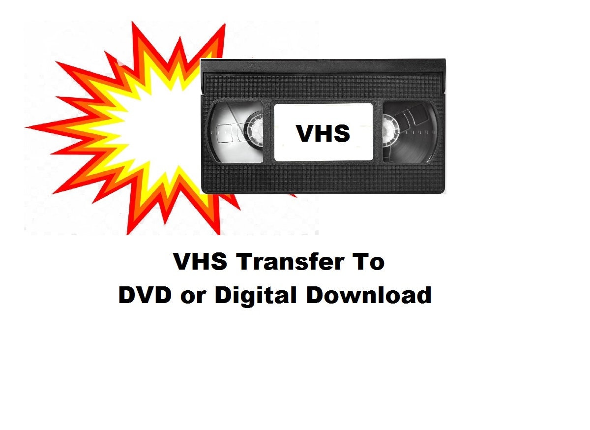 Transferencia de VHS a DVD - Etsy México