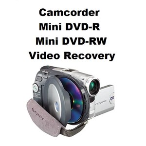 Camcorder Mini DVD-R/DVD-RW Video Recovery - Etsy