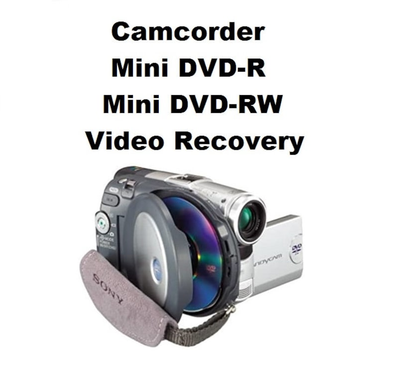 Camcorder Mini DVD-R/DVD-RW Video Recovery - Etsy