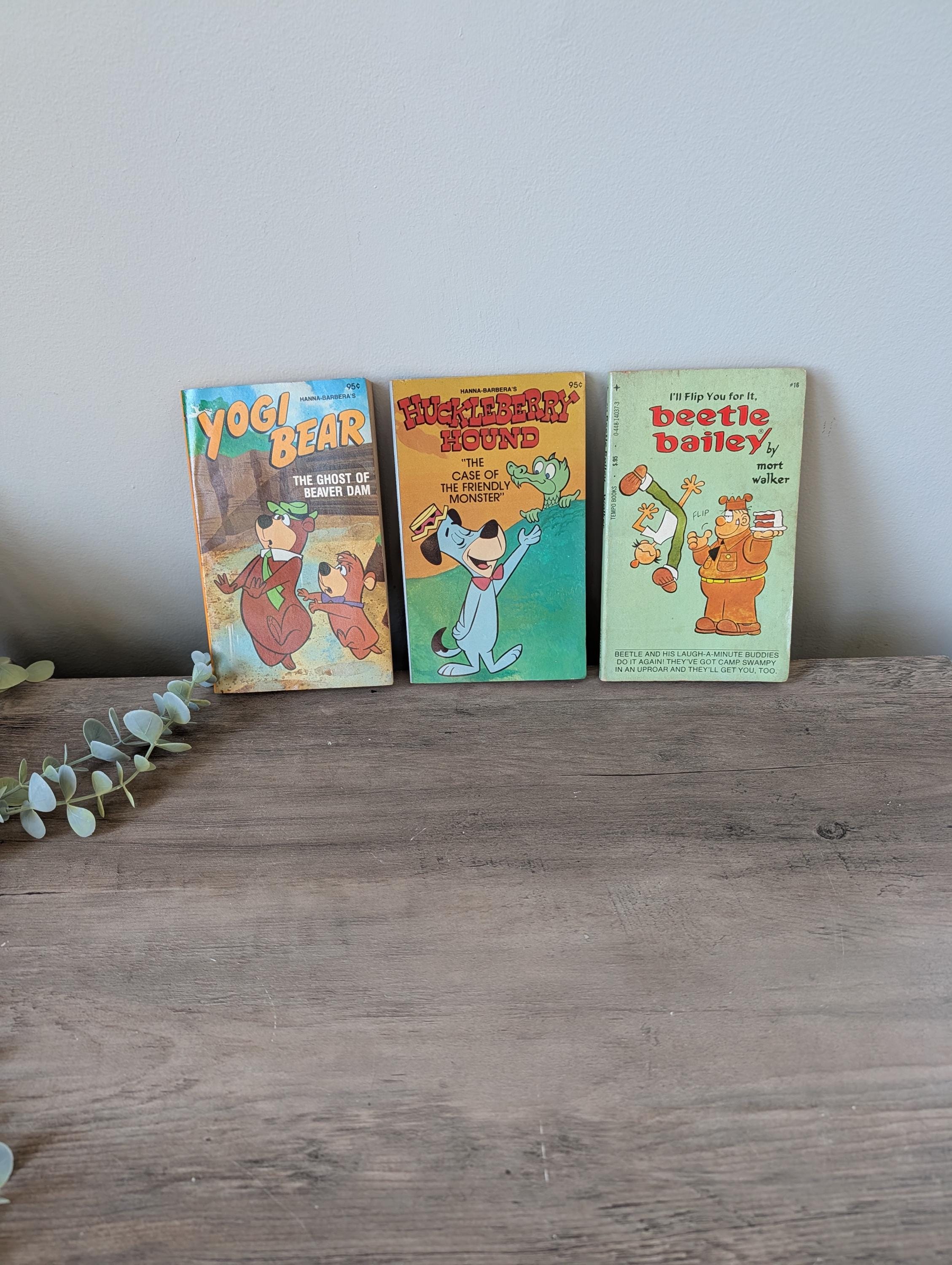 Vintage Book Set : Hanna-barbera's Yogi Bear the Ghost of Beaver Dam ...