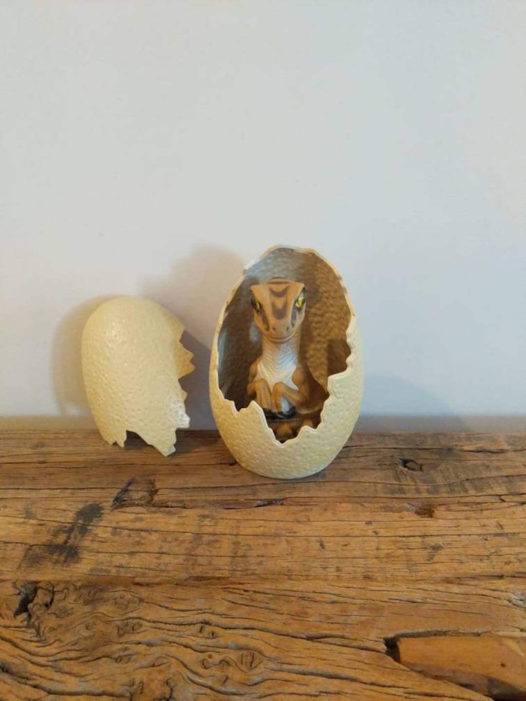 100% Complete Vintage Original Jurassic Park Toy Velociraptor Baby in ...