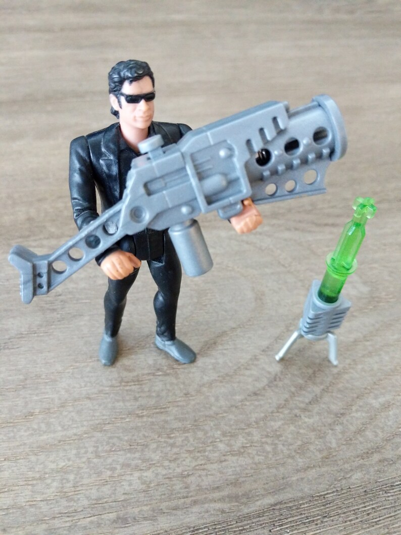 Jurassic Park Ian Malcolm Action Figure, Vintage Kenner Toy - Etsy