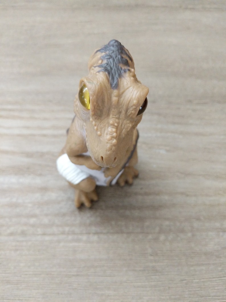 Jurassic Park Toy T-rex Baby Hatchling Injured Vintage | Etsy