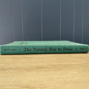 Vintage Book, the Natural Way to Draw, by Nicolaides, Hardcover, Mid ...