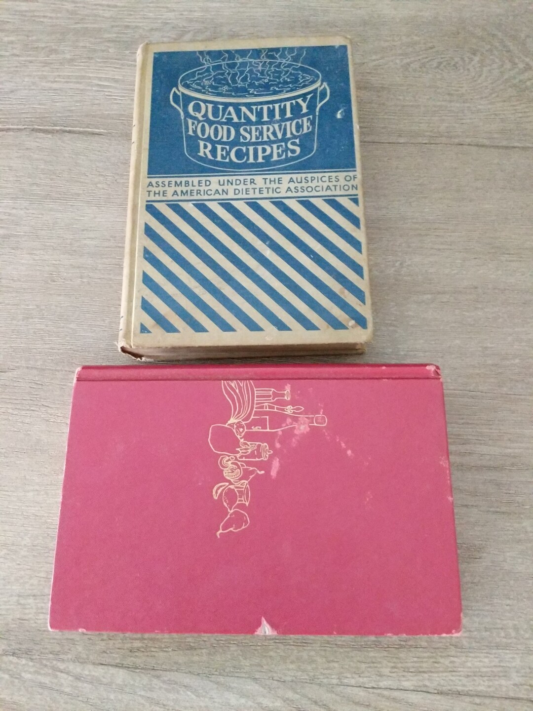 Vintage Cooking Book Set, Rustic Home Decor, the Modern Family Cook ...