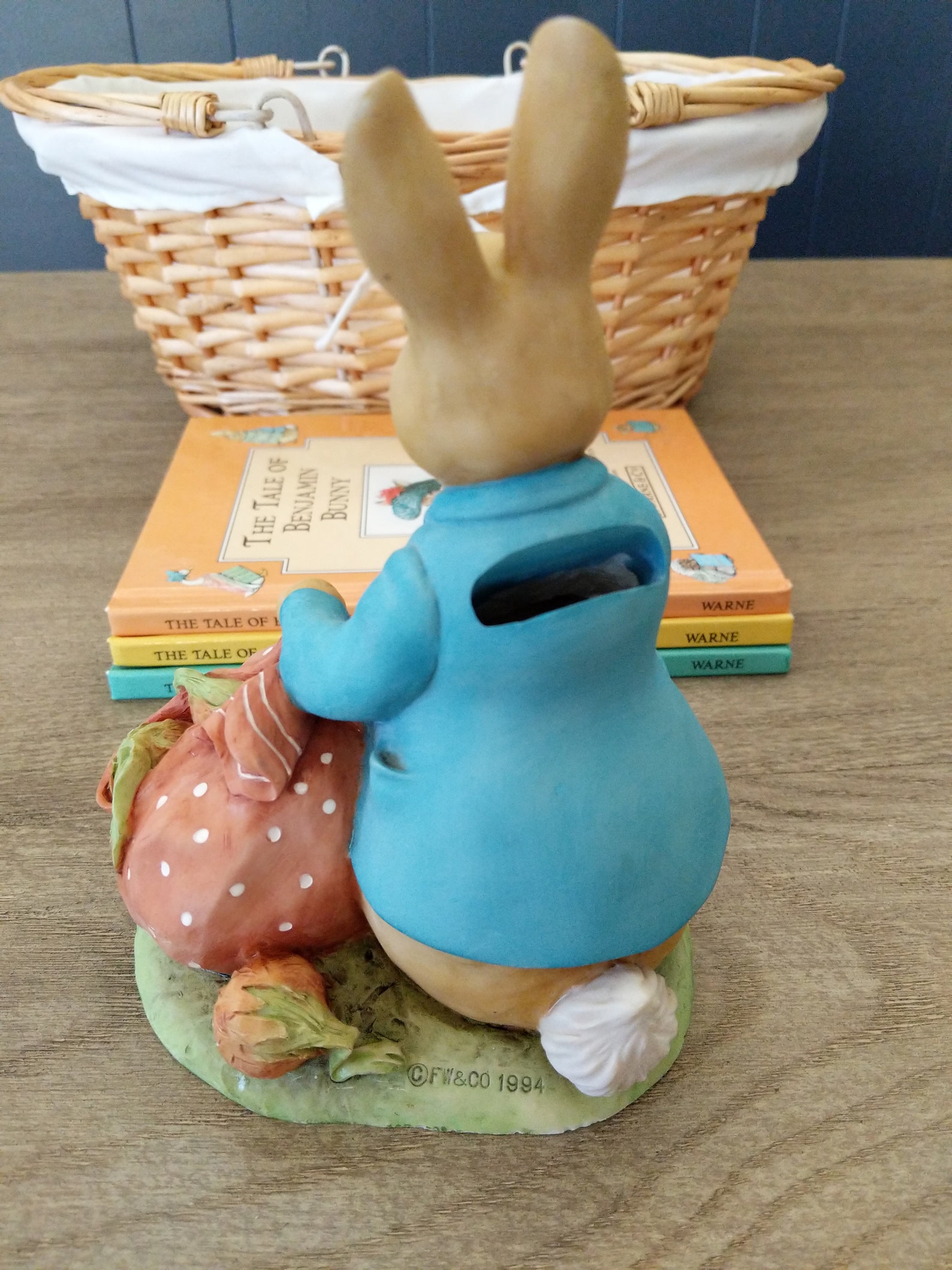 Vintage Peter Rabbit Gifts Set Ceramic Piggy Bank With Peter - Etsy