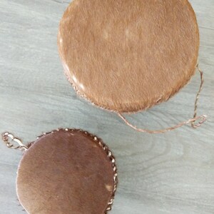 Early Vintage Tribal Drum, Stretched Cowhide & Wood, Double Bongo Drums ...
