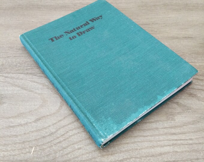 Vintage Book, the Natural Way to Draw, by Nicolaides, Hardcover, Mid ...