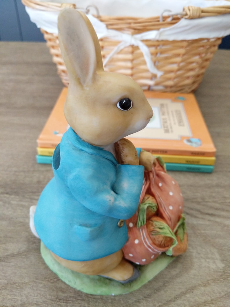Vintage Peter Rabbit Gifts Set Ceramic Piggy Bank With Peter - Etsy
