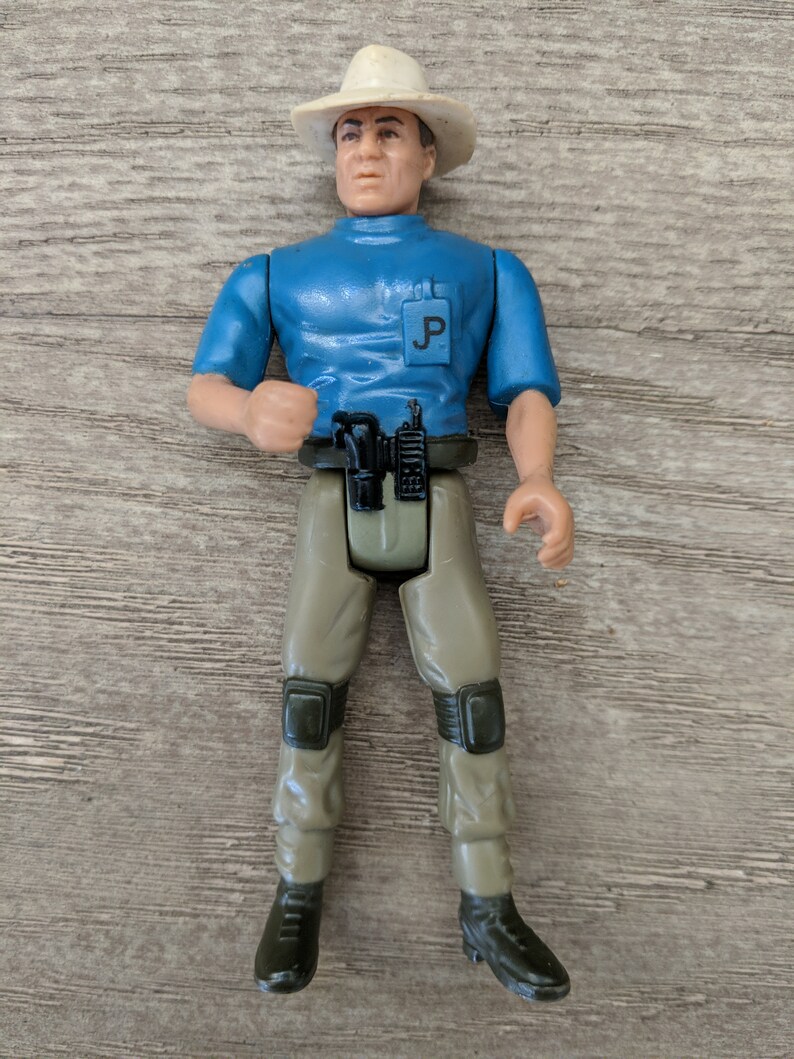 Vintage 1993 Original Jurassic Park Dr. Alan Grant Action Figure - Etsy