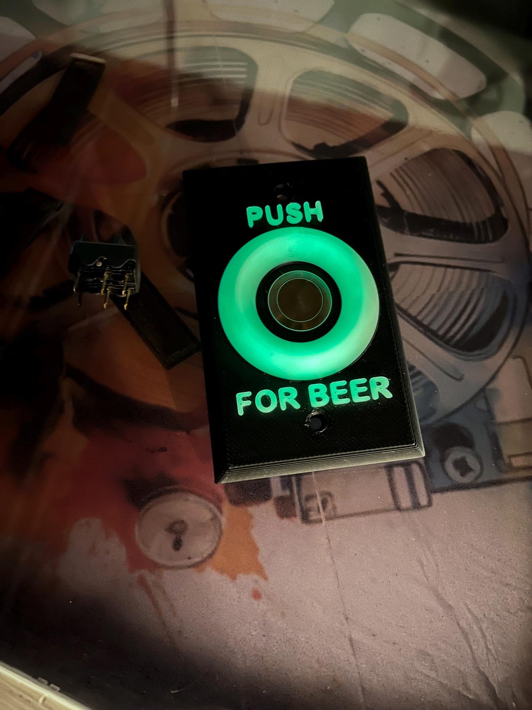 Custom Push Button Plate for Single Gang Opening - Etsy