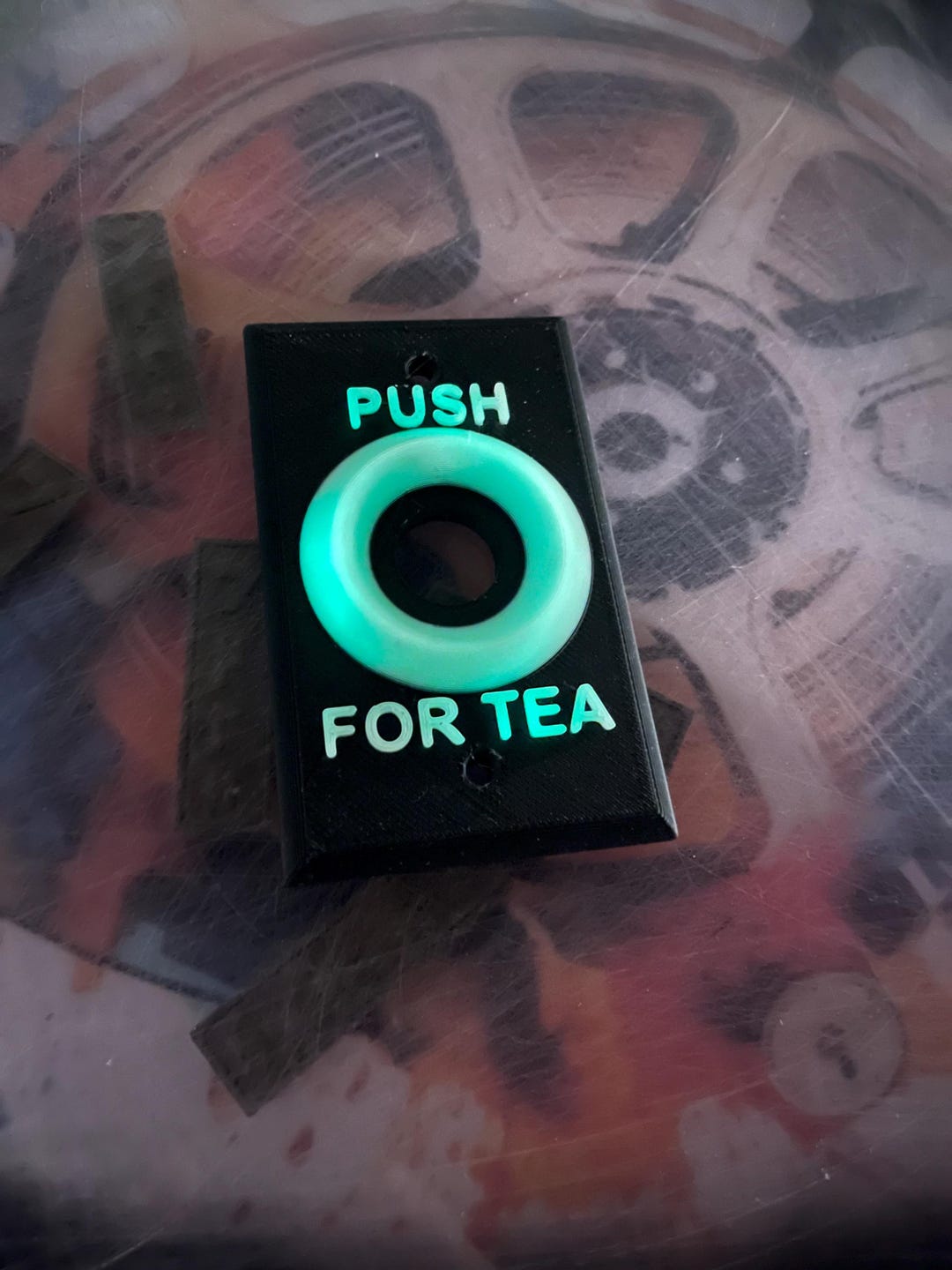 Custom Push Button Plate for Single Gang Opening - Etsy
