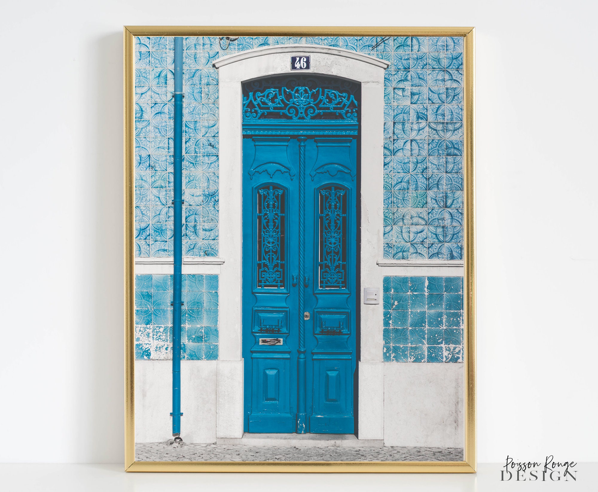 Lisbon Door Print, Rustic Door Wall Art, Antique Door Photograp, Boho ...
