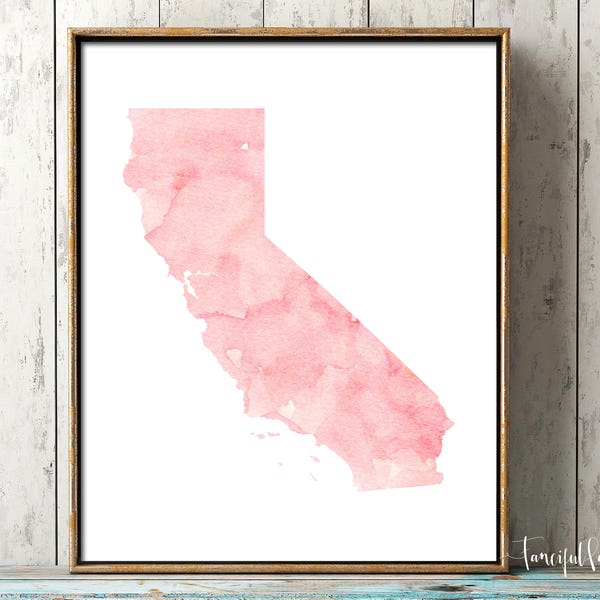 California Map - Etsy
