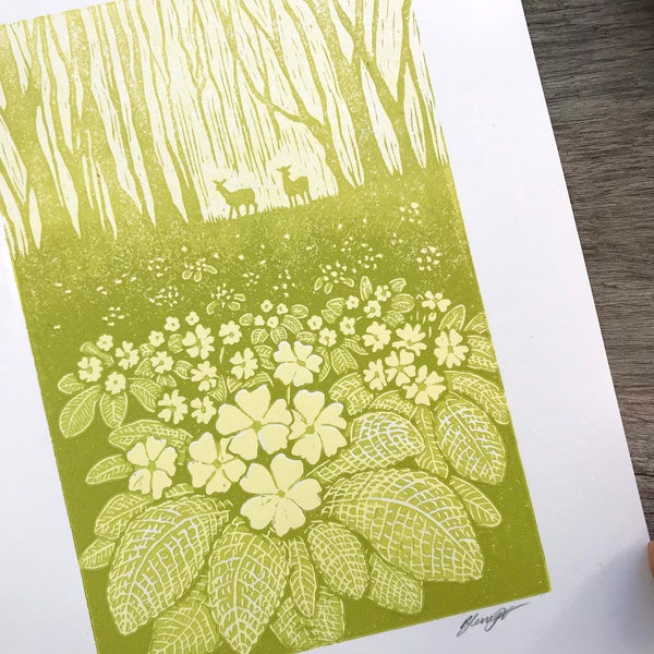 Lino Block Print - Etsy