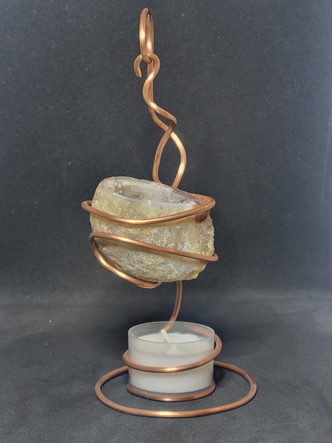 Dangling Geode Essential Oil Warmer 240301 - Etsy