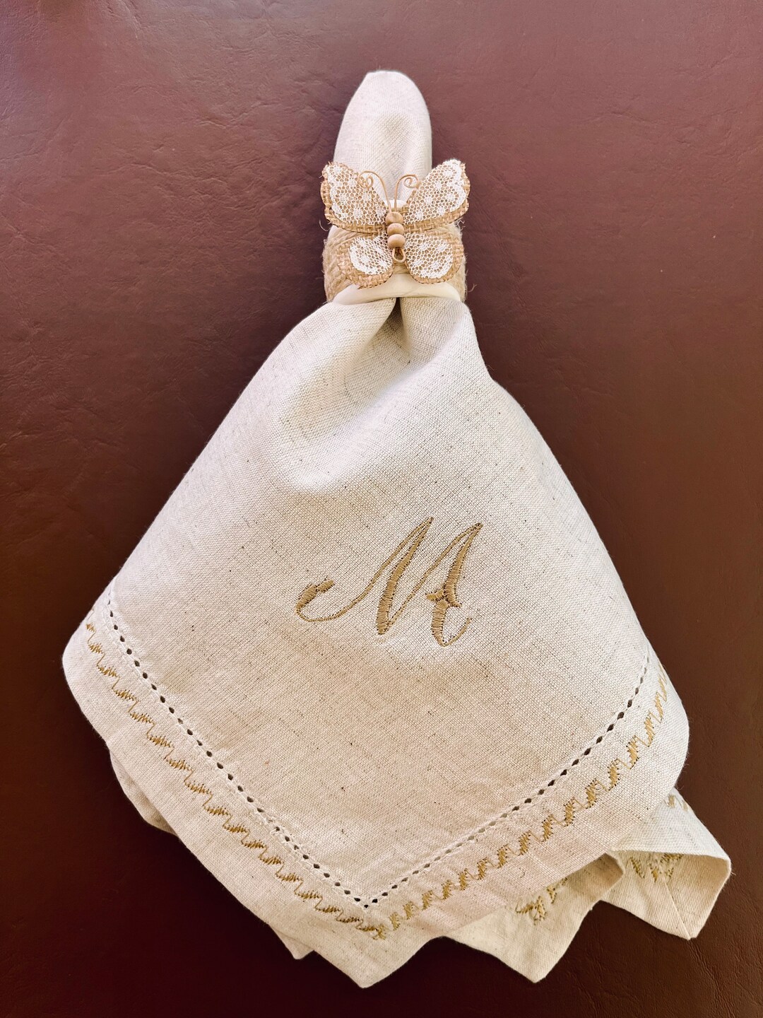 Personalized Monogrammed Embroidered Initialed Cloth - Etsy