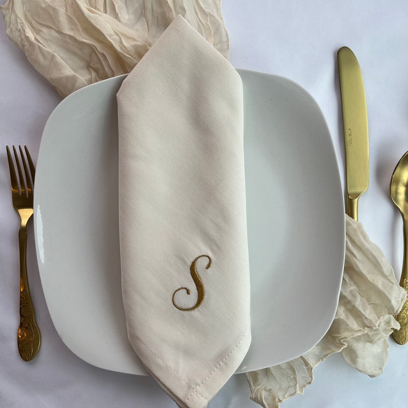 Monogram Napkins - Etsy