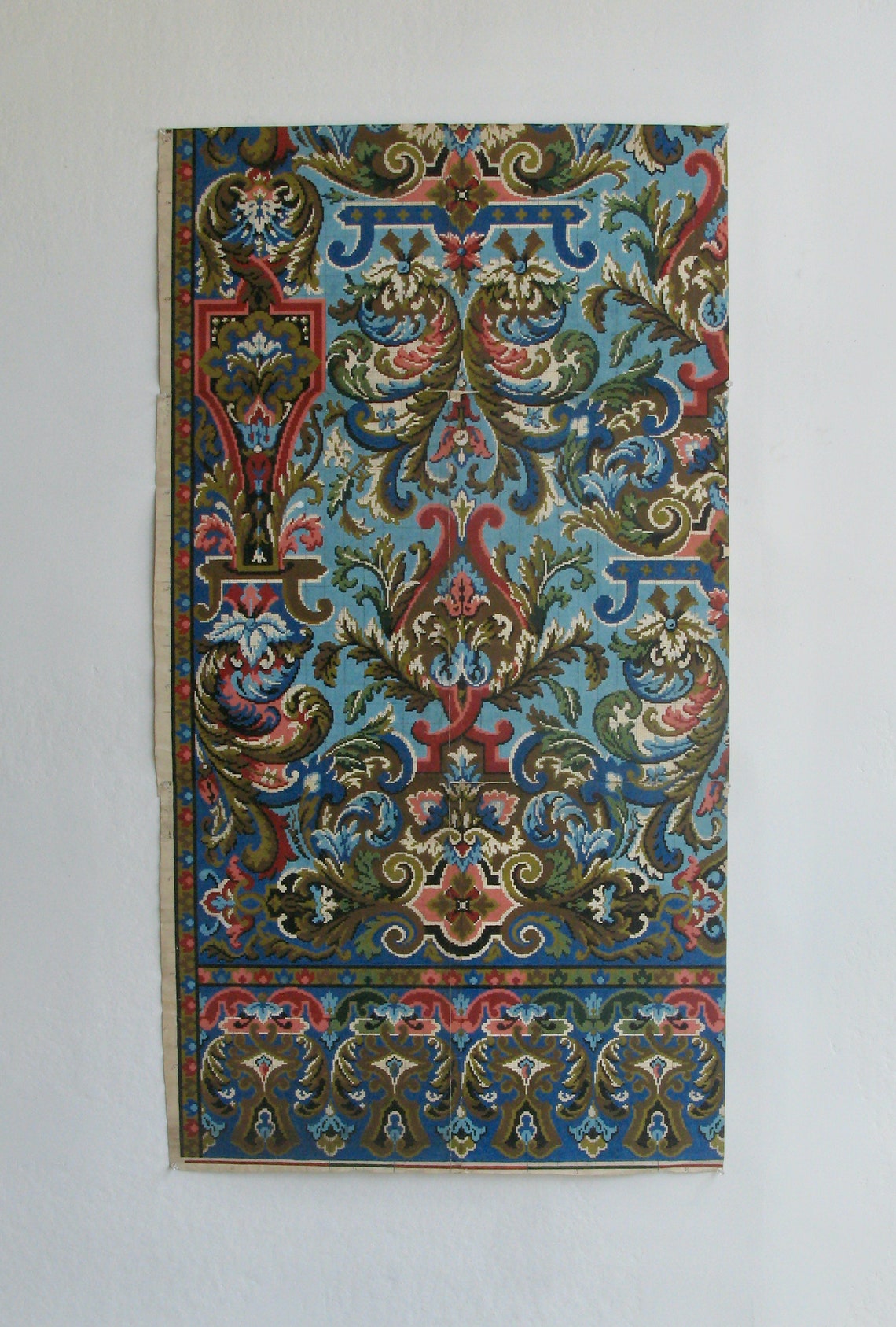 19th C. French Textile Design - Etsy