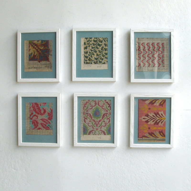 Framed Textile Art - Etsy