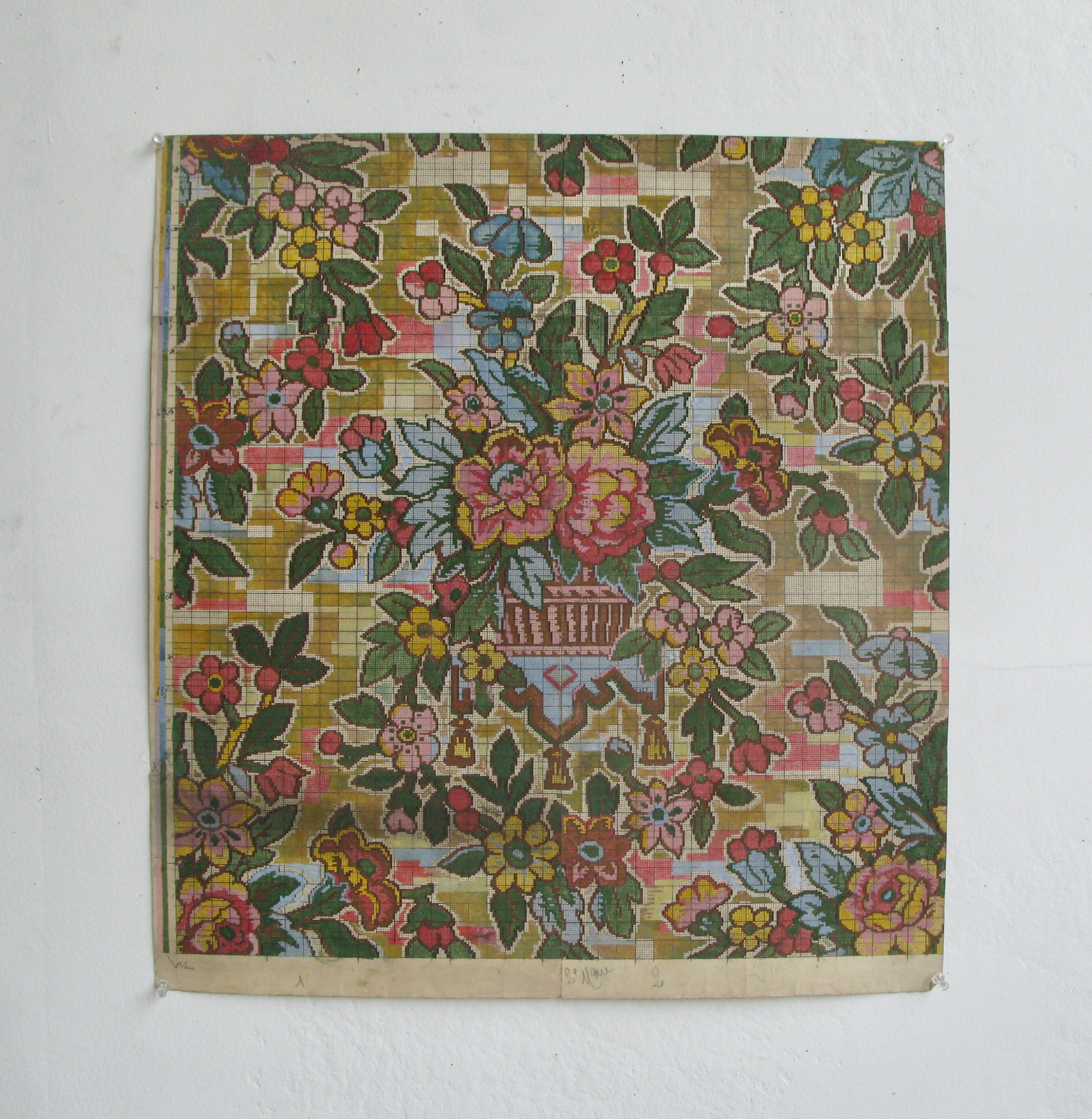 1920's French Textile Design - Etsy