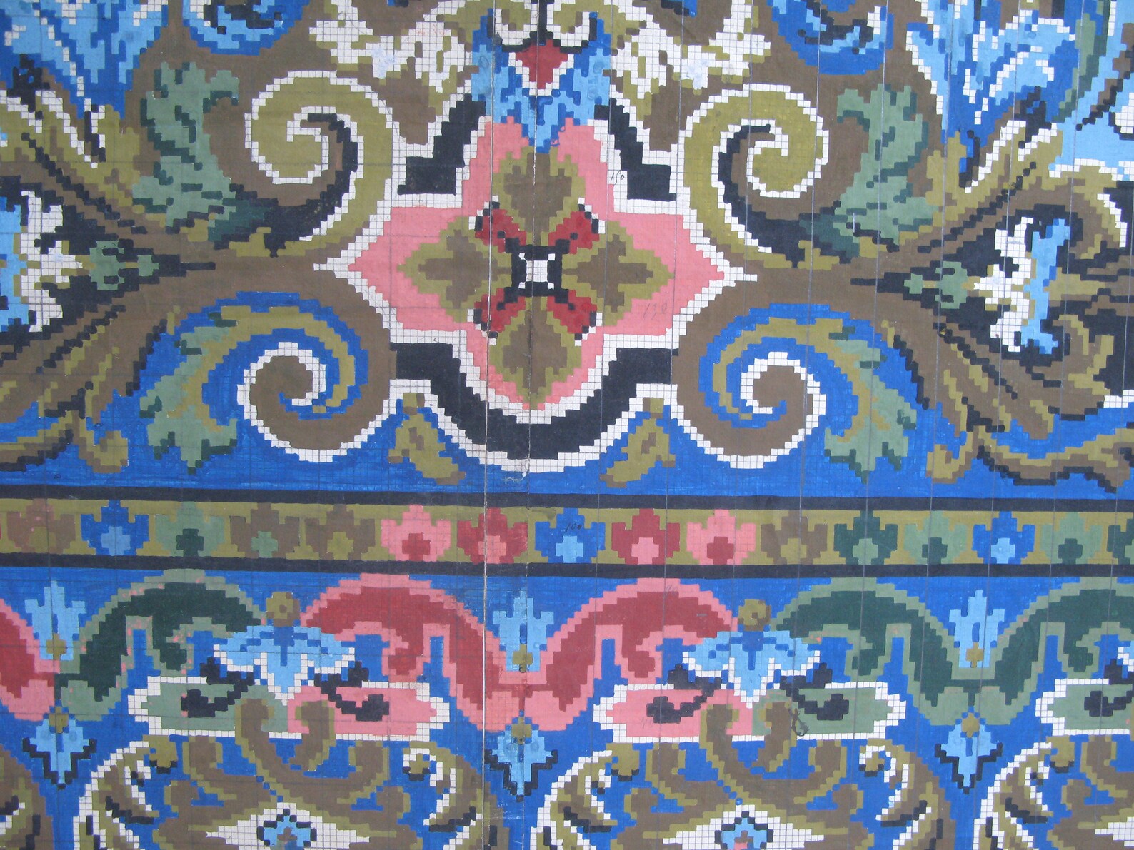 19th C. French Textile Design - Etsy