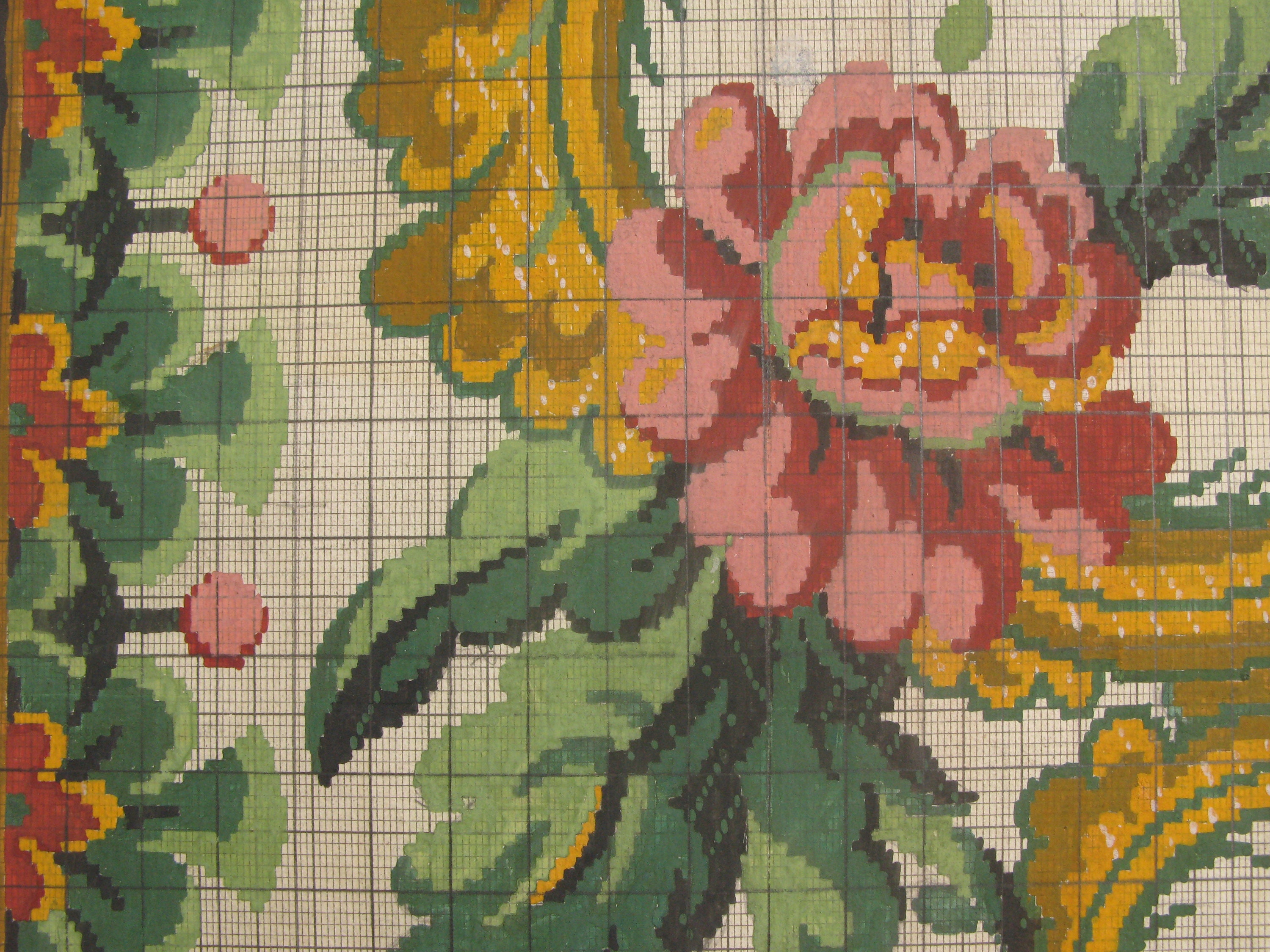 19th C. Textile Design - Etsy