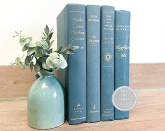 Turquoise Books - Etsy