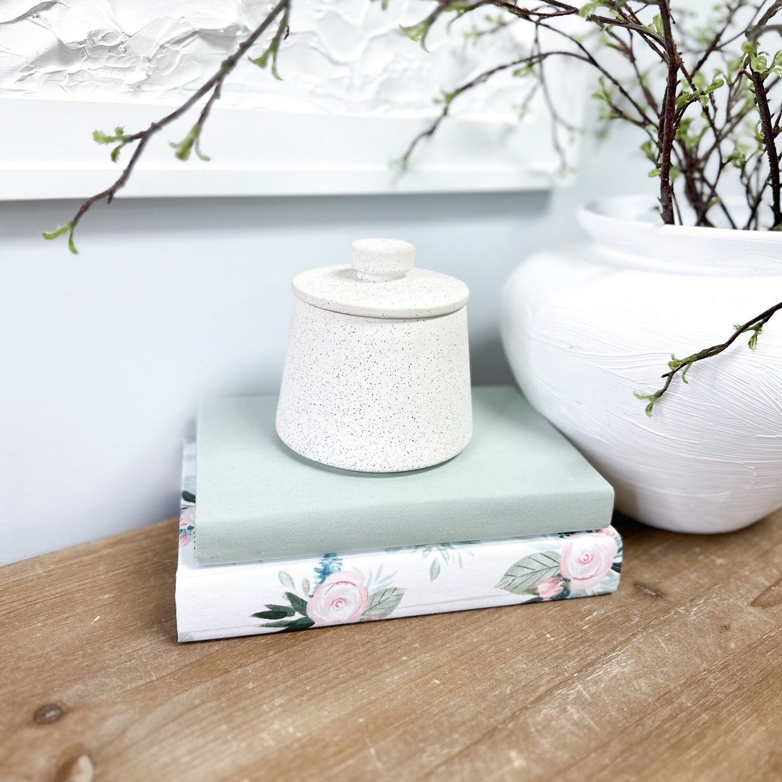 Floral Stack of Books Set of Books Book Bundles - Etsy