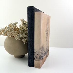 Motif Fabric Covered Book Set, Living Room Decor - Etsy