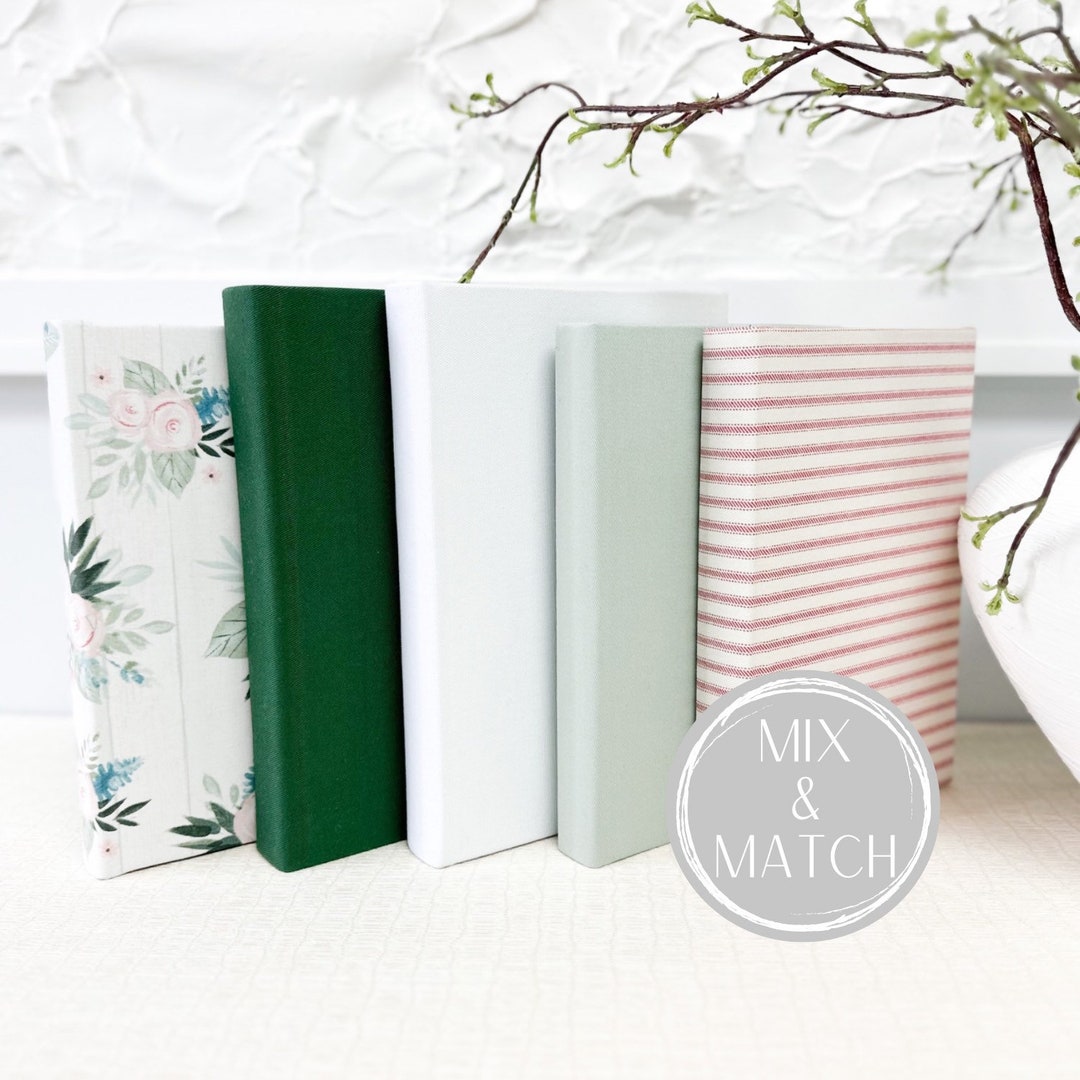 Floral Stack of Books, Set of Books, Book Bundles - Etsy