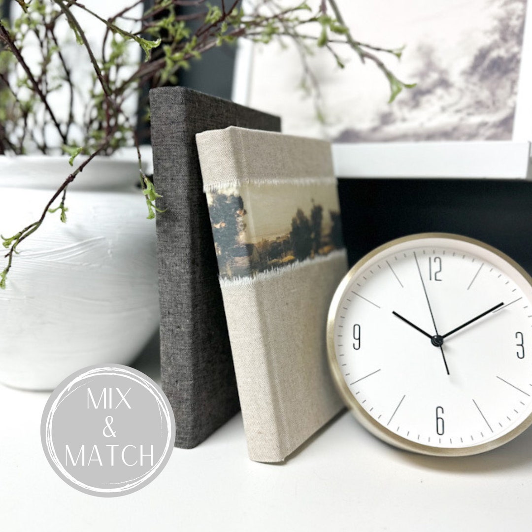 Decorative Books for Living Room Decor, Book Set for Shelf Decor, Book ...