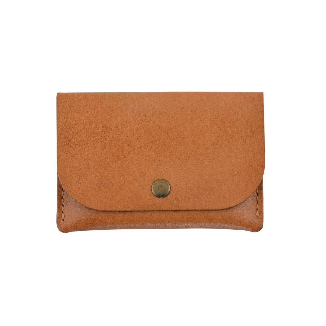 Personalized Snap Wallet, Front Pocket Card Holder, Birthday Gift for ...