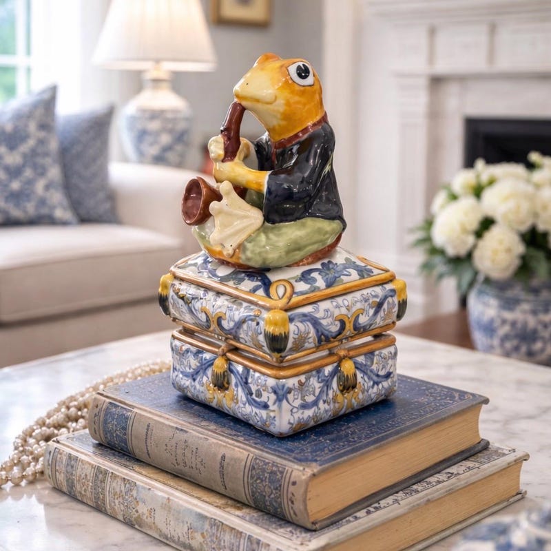 Frog Music Box - Etsy