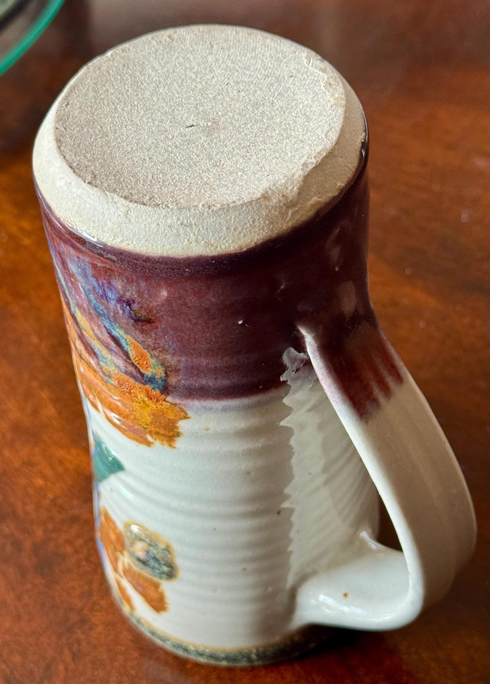 Handmade Artisan Pottery Mug 18 Oz | Slow Living Wellness Coffee Cup ...