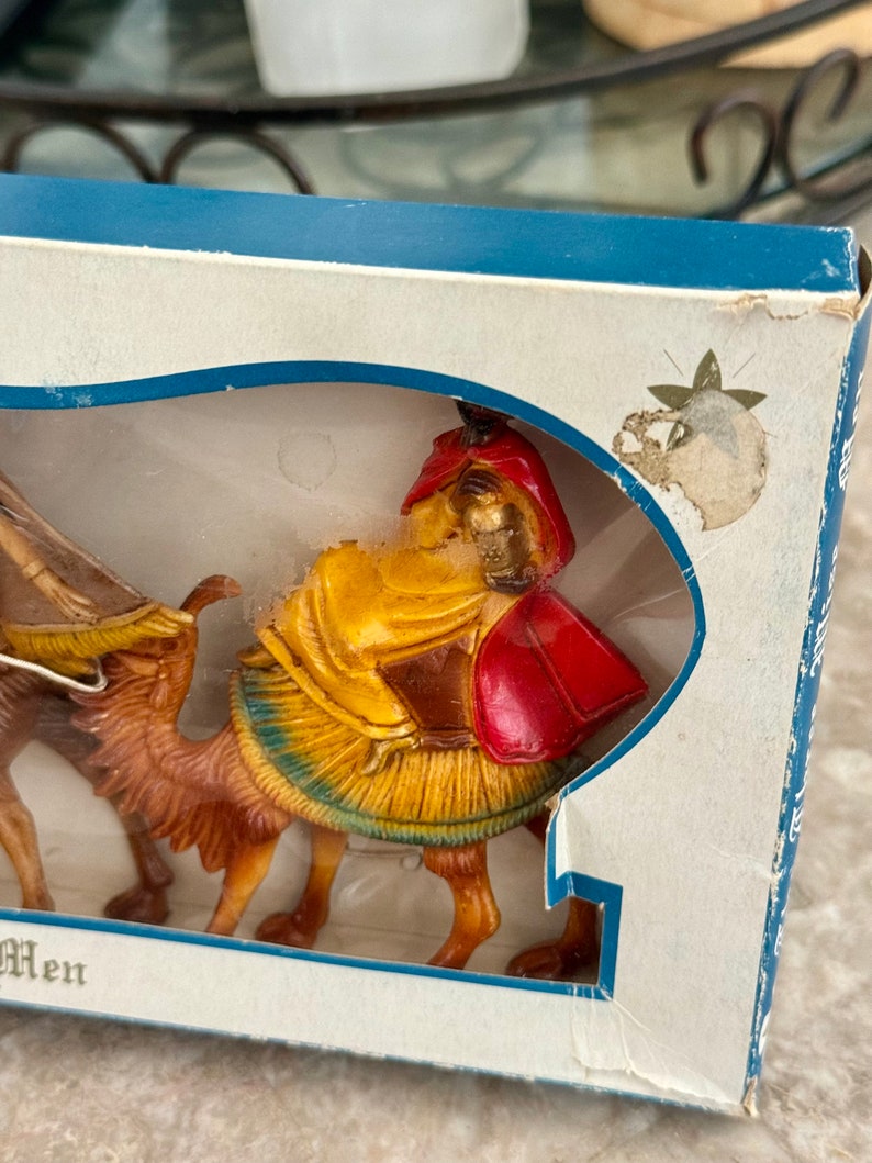 The Three Wise Men - Hand Painted Hard Plastic - British Hong Kong ...