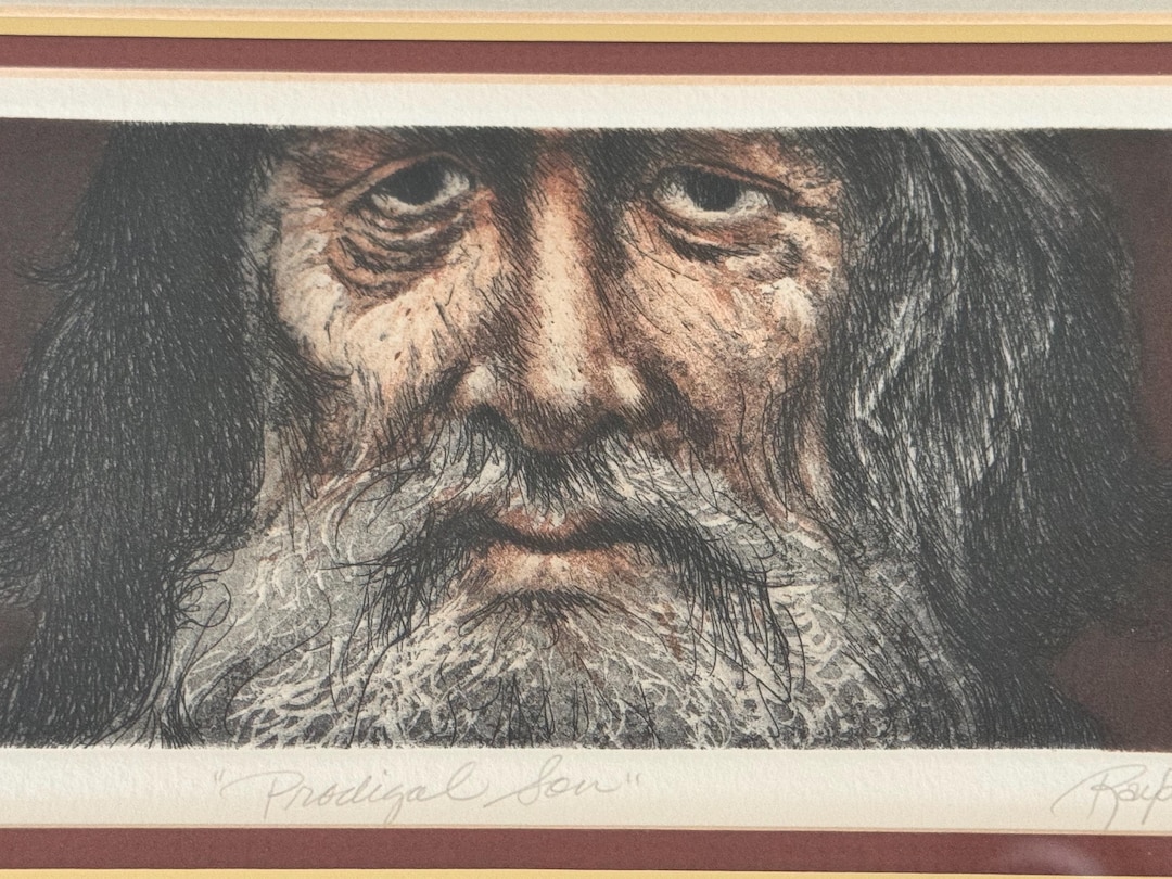Dale Rayburn "prodigal Son" Etching, 1983, Signed & Framed - Etsy