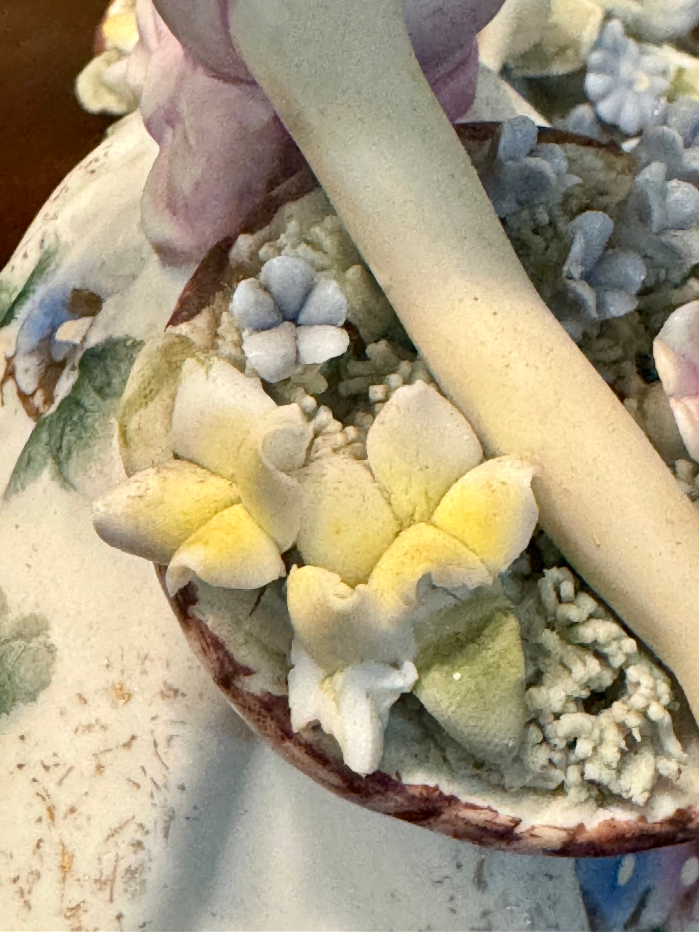 Rare Vintage 1950's Lefton China Flower Girl in Pink Marked KW2340A ...