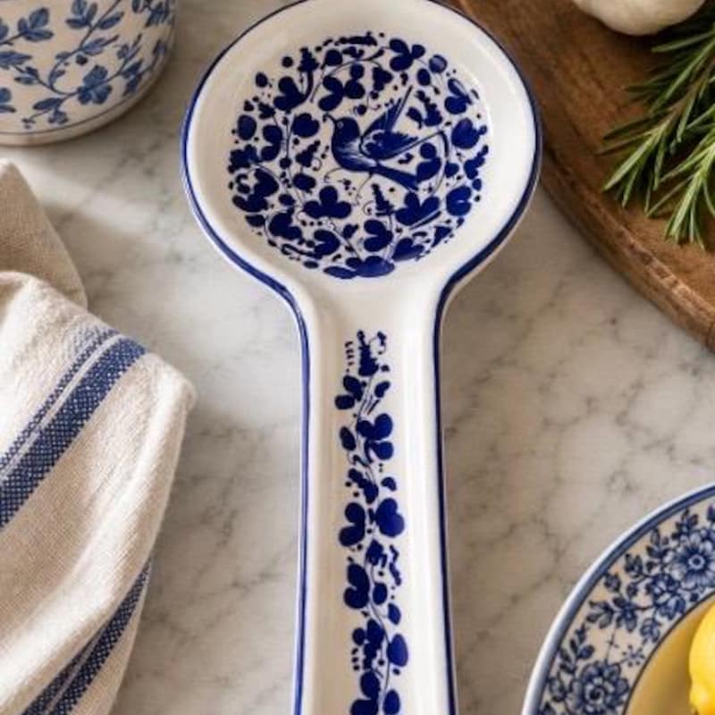 Vintage Spoon Rest Italy - Etsy