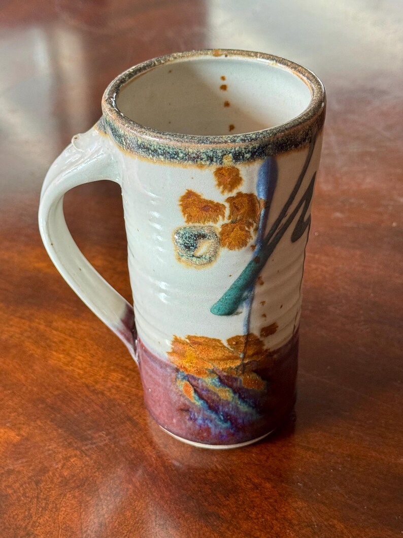 Handmade Artisan Pottery Mug 18 Oz | Slow Living Wellness Coffee Cup ...