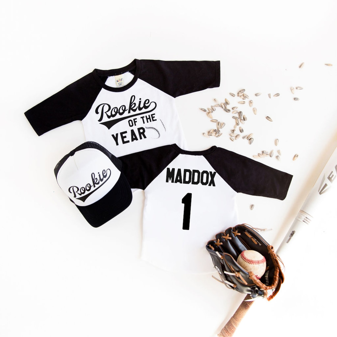 Rookie of the Year 1st Birthday Personalized Baseball Outfit. - Etsy