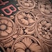 ROPE CAN PATTERNS - Sheridan Floral Rope Can Cover Leather Patterns ...