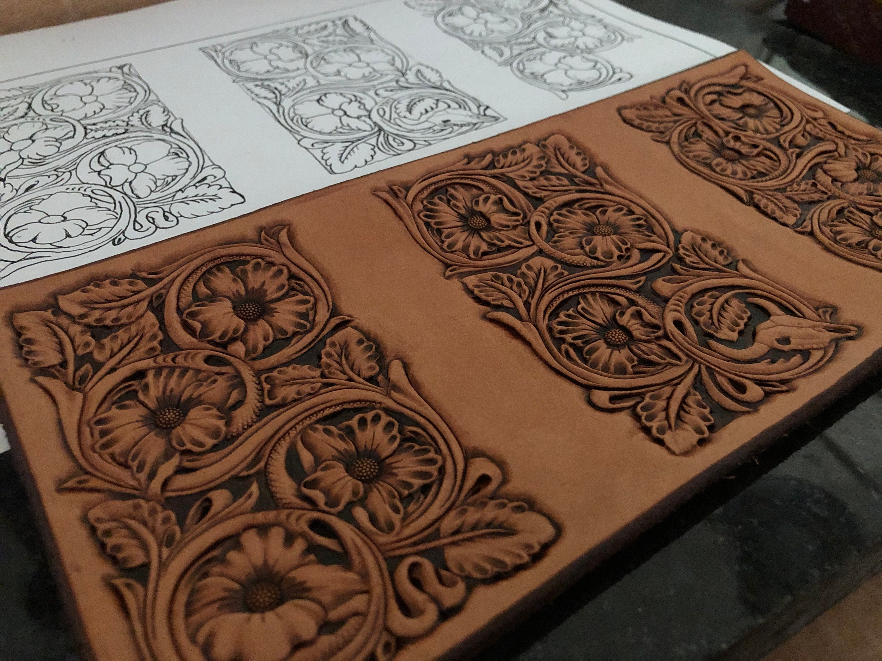 Trifold Wallet Patterns for Springfield Leathers Interiors, See ...