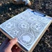 SHERIDAN FLORAL NOTEBOOK Cover Leather Carving Tooling Pattern - Etsy