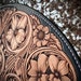 ROPE CAN PATTERNS - Sheridan Floral Rope Can Cover Leather Patterns ...