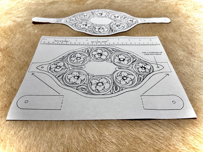 BRONC NOSE BAND Pattern Sheridan Floral Bronc Halter Nose Band Leather ...