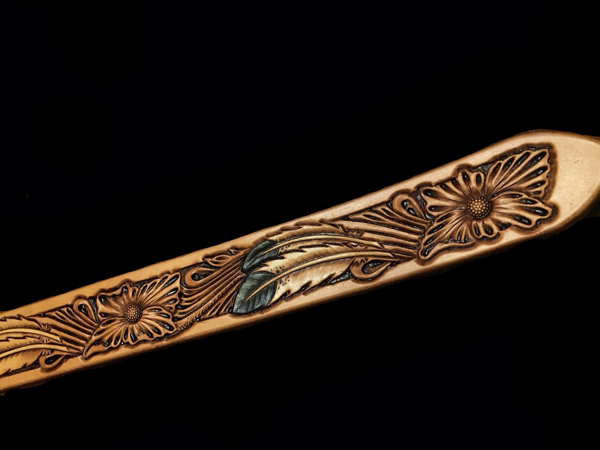 FLORAL BELT PATTERNS - 6 Different Repeating Patterns. 1-1/2" Inches ...