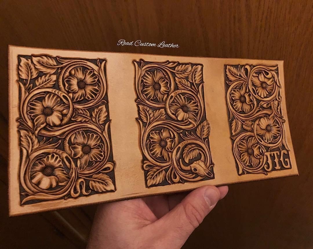 Trifold Wallet Patterns for Springfield Leathers Interiors | Etsy