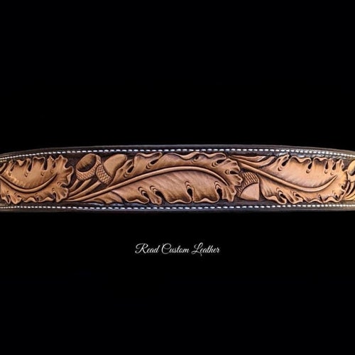 OAK LEAF BELT Pattern digital Download - Etsy