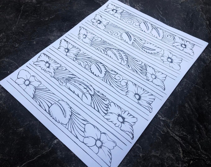 OAK LEAF BELT Pattern digital Download - Etsy Canada